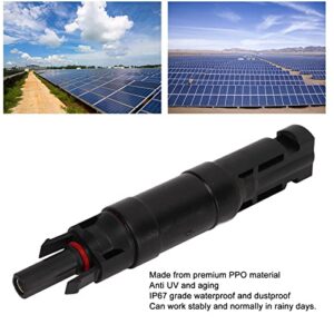 Eujgoov 2Pcs Inline Holder 1000VDC 20A Waterproof Solar Pannel Connector Cable Connectors Solar System Accessories