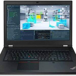 NewLenovo ThinkPad P17 Gen 2 Mobile Workstation Laptop, 17.3" UHD IPS Anti-Glare 500nits Display, Intel Core i7-11800H, NVIDI.A RTX A2000, 16GB RAM 1TB SSD, Backlit KYB Fingerprint WiFi6, Win 10 Pro