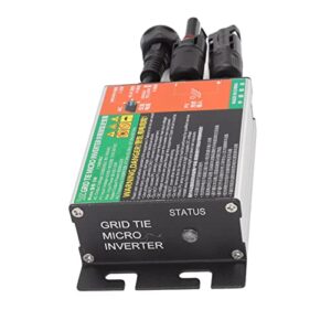 Grid Tie Micro Inverter 10.8V30V Power Inverter DC to AC Solar Microinverter Sine Inverter (GMI-150L-AC110V)