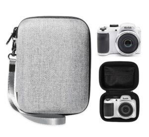 alltravel camera case compatible with kodak pixpro astro zoom az252-rd, az401-wh pixpro, az421 minolta 20 mega pixels, wikico 4k vlogging camera