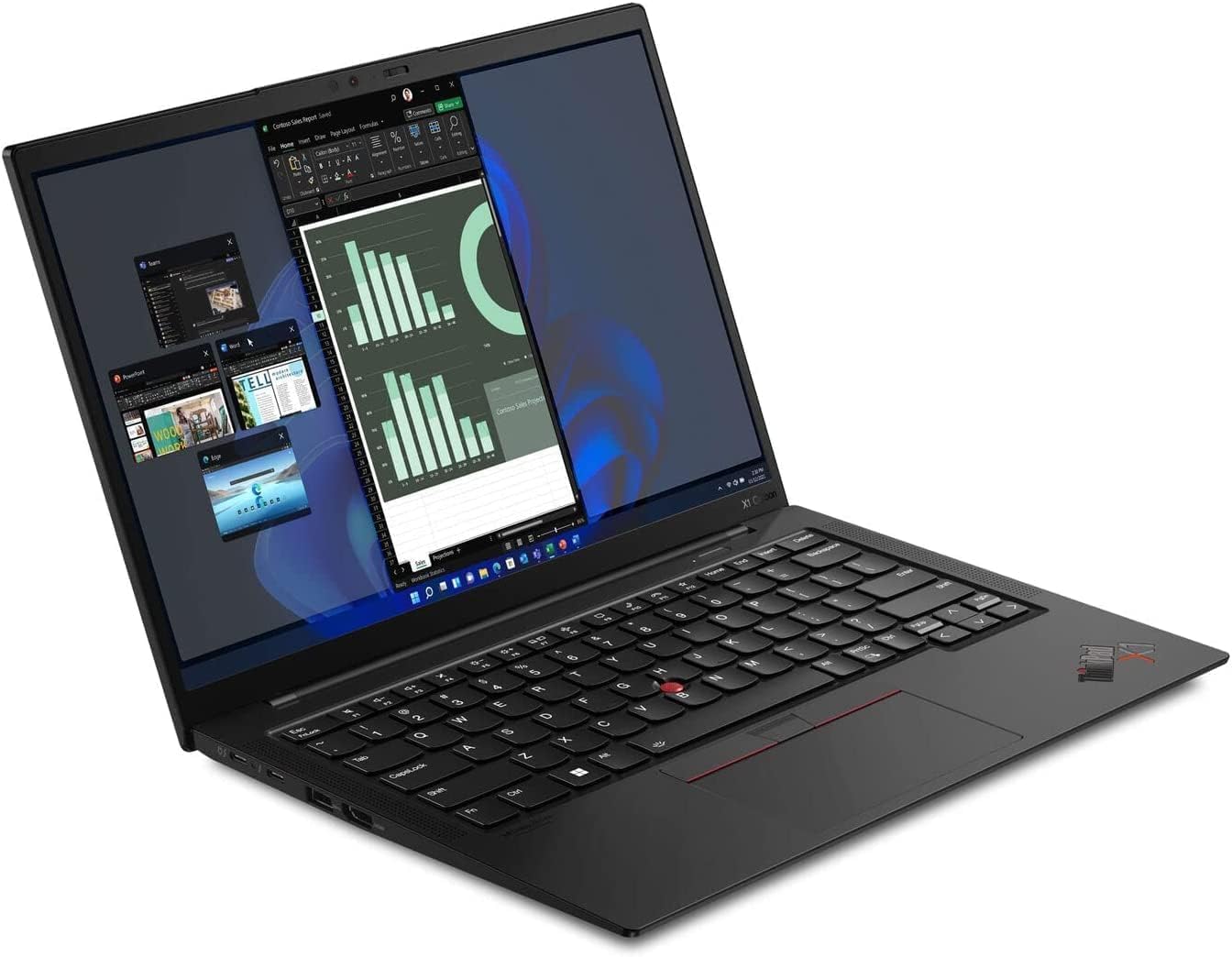 Lenovo ThinkPad X1 Carbon Gen 10 Business Laptop (14" FHD+ Touchscreen, Intel 12-Core i7-1260P, 32GB LPDDR5 RAM, 2TB SSD), Backlit, Fingerprint, 3-Yr Warranty, FHD Webcam, Wi-Fi 6E, Win 11 Pro, Black