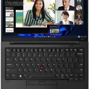 Lenovo ThinkPad X1 Carbon Gen 10 Business Laptop (14" FHD+ Touchscreen, Intel 12-Core i7-1260P, 32GB LPDDR5 RAM, 2TB SSD), Backlit, Fingerprint, 3-Yr Warranty, FHD Webcam, Wi-Fi 6E, Win 11 Pro, Black