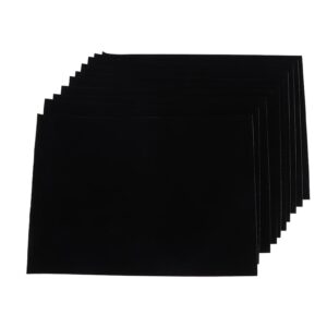 adhesive sheet black adhesive back sheet, 10pcs jewelry box lint lining sticky flocked cloth, 11 x 8.3 inch self adhesive felt fabric jewelry box felt liner, diy black fabric sticky for jewelry watch