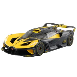 bburago bugatti bolide diecast model car 11047 black yellow