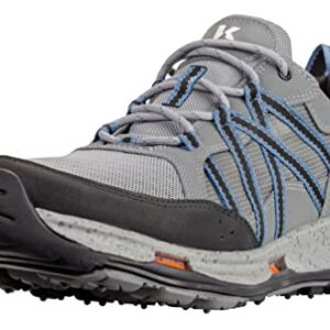 Korkers Men's All Axis Shoe - All Terrain Warm Weather Performance Water Shoe - Included Interchangeable TrailTrac Sole/Size 12