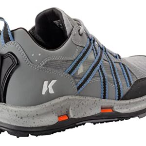 Korkers Men's All Axis Shoe - All Terrain Warm Weather Performance Water Shoe - Included Interchangeable TrailTrac Sole/Size 12