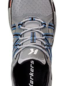 Korkers Men's All Axis Shoe - All Terrain Warm Weather Performance Water Shoe - Included Interchangeable TrailTrac Sole/Size 12