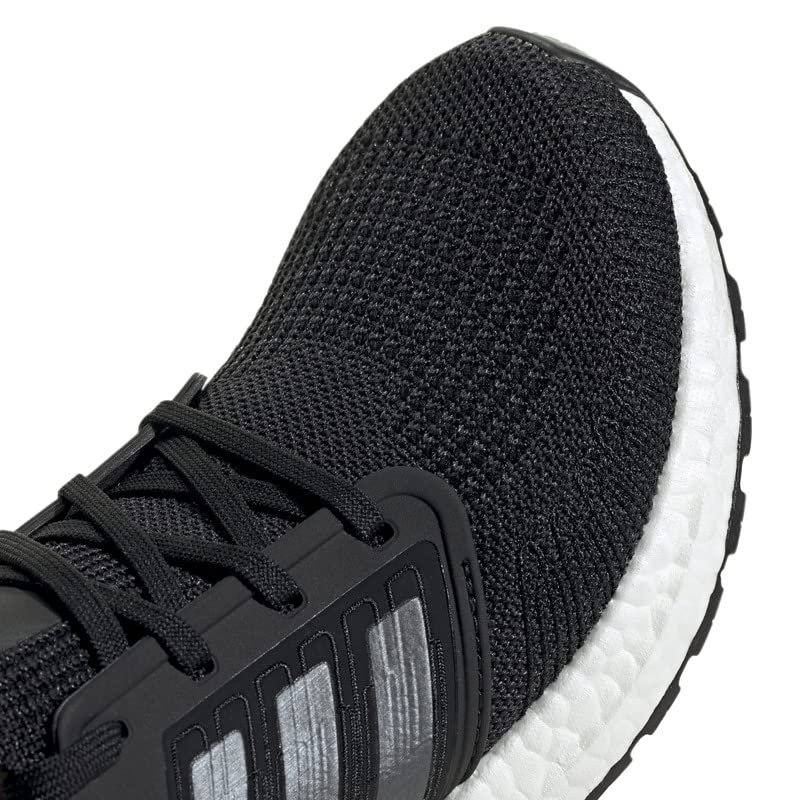 adidas Women's Ultraboost 20 Running Shoe, Core Black/Night Metallic/Cloud White, 5.5 M US