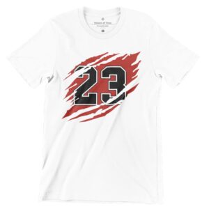 23 Slash Shirt to Match Jordan Retro Sneakers Low Mid High 1 2 3 4 5, Tee to Match Jordan 1s 2s 3s 4s 5s 6s Blue