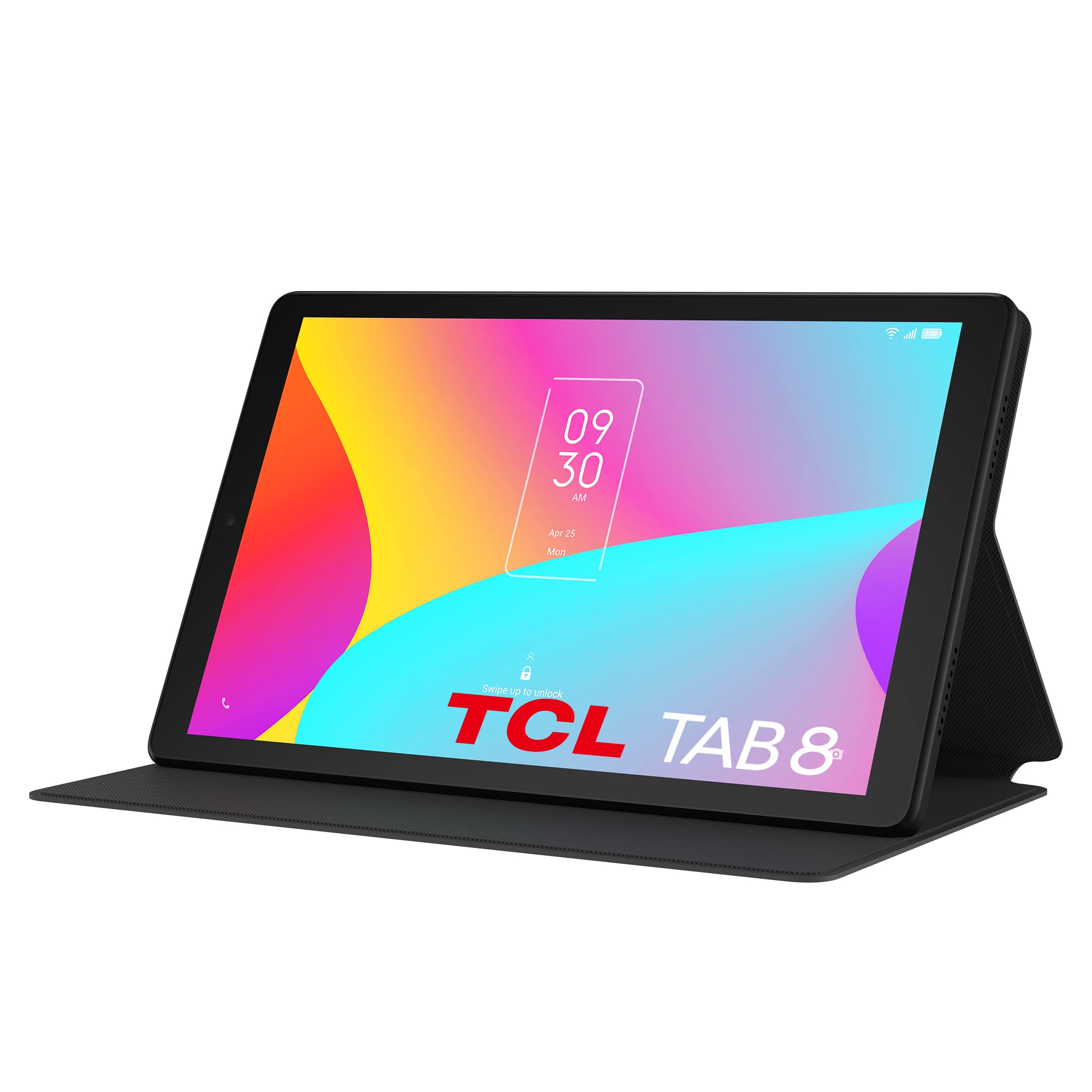 TCL TAB 8 Wi-Fi Android Tablet, 8 Inch HD Display, 3GB+32GB (Up to 512GB), 4080mAh Battery, Basic Tablet Android 11, Prime Black (Renewed)