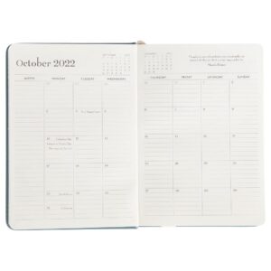 myAgenda Mini Day Planner 2023 Agenda (Runs through December 2023). 18 Months. Weekly View, Monthly View and Yearly. Back to School. Student Agenda (Chestnut)