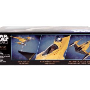 AMT Star Wars: The Phantom Menace N-1 Naboo Starfighter (Snap) 1:48 Scale Model Kit