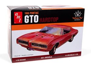 amt 1968 pontiac gto hardtop craftsman plus 1:25 scale model kit