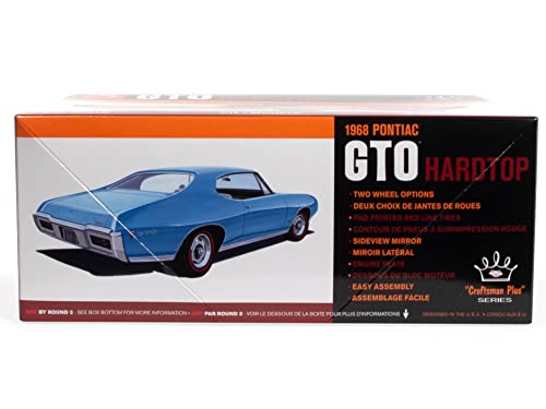 AMT 1968 Pontiac GTO Hardtop Craftsman Plus 1:25 Scale Model Kit