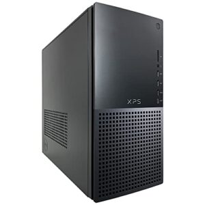 Dell XPS 8950 Desktop Computer - 12th Gen Intel Core i7-12700 up to 4.9 GHz CPU, 24GB DDR5 RAM, 256GB NVMe SSD + 1TB HDD, GeForce RTX 3060Ti 8GB GPU, Killer Wi-Fi 6, Windows 11 Home