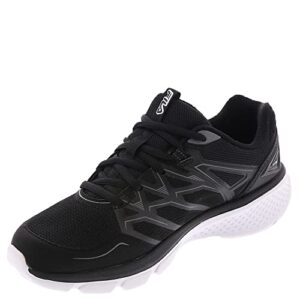 fila memory wanderun black/castlerock/white 8 b (m)