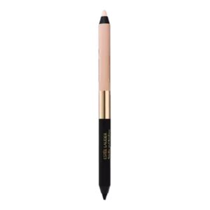 estee lauder smoke and brighten kajal eyeliner duo - 04 noir/04 cream (black + pale creamy beige) - .02 oz / .5 g