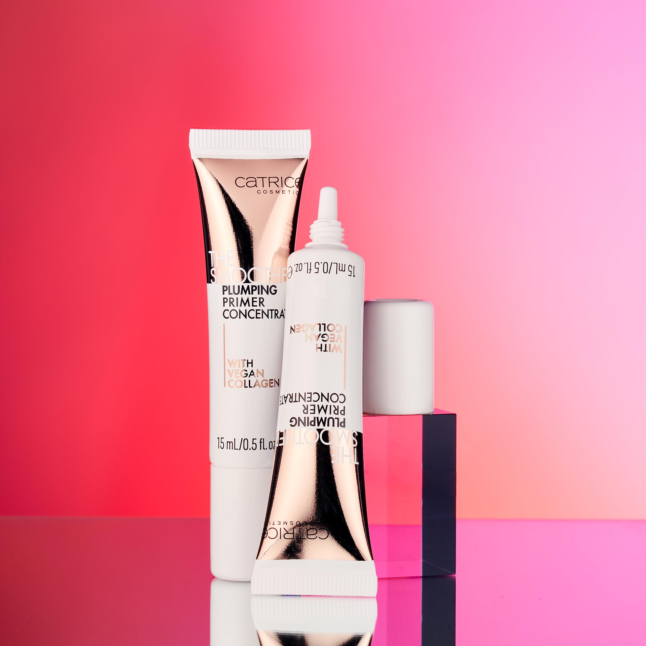 Catrice | The Smoother Plumping Primer Concentrate | With Vegan Collagen & Niacinamide | Hydrates & Visibly Fills Fine Lines for Youthful Radiant Skin | 95% Natural Ingredients | Vegan & Cruelty Free