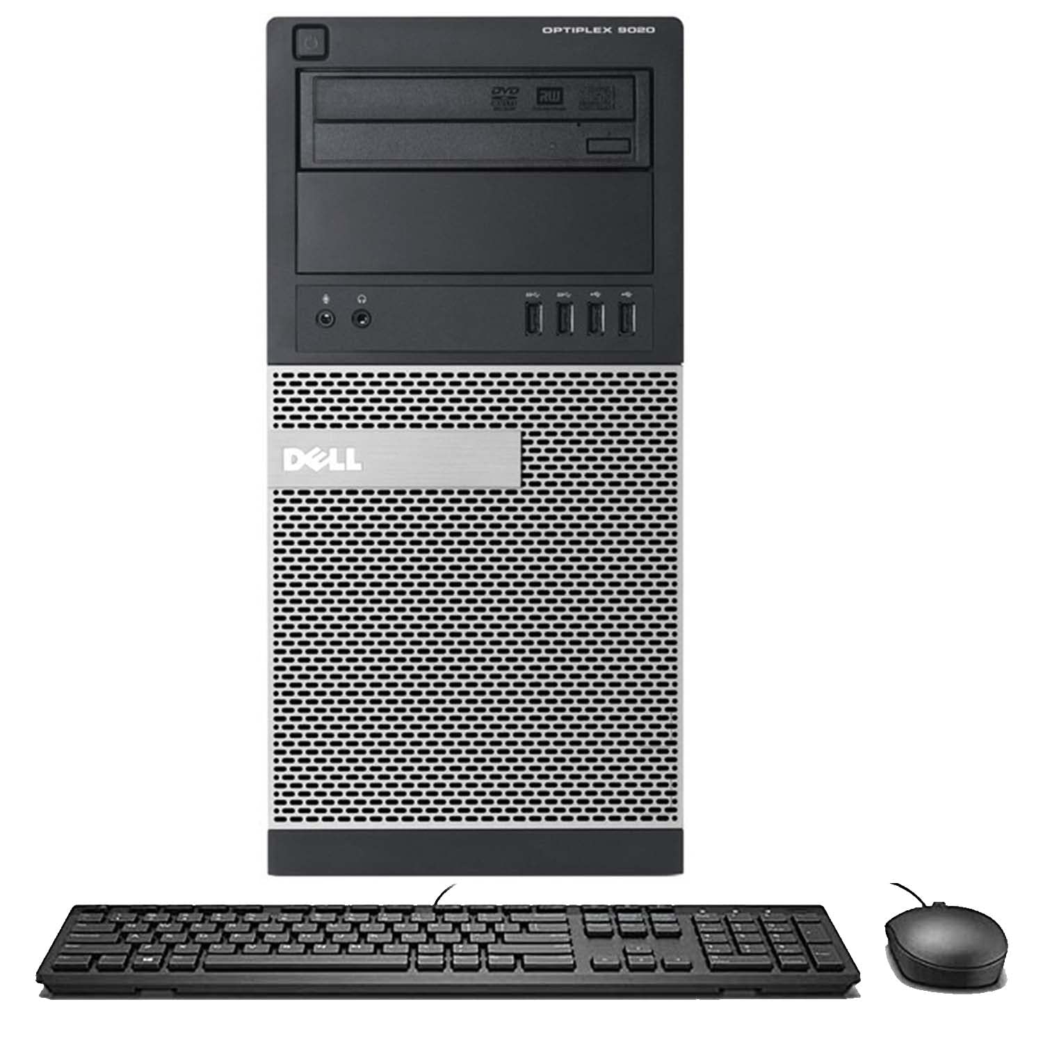 Dell Mini Tower Gaming Desktop PC, GeForce GTX 1650 4GB GDDR5, Intel Core i7 16GB RAM, 512GB SSD, DVD, USB Wi-Fi & USB Bluetooth, Keyboard & Mouse, Windows 10 Pro (Renewed)