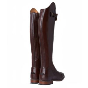 HORZE B Vertigo Canopus Front Zip Tall Boots - Dark Brown - 9.5