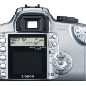 Canon Digital Rebel XT DSLR Camera with EF-S 18-55mm f/3.5-5.6 Lens (Silver-OLD MODEL) (Renewed)