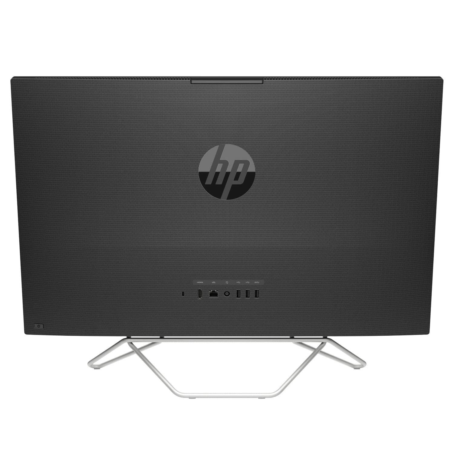 HP 27 All-in-One Desktop, 27" FHD Display, AMD Ryzen 5 5625U, 32GB RAM, 1TB SSD + 2TB HDD, Pop-up Webcam, RJ45, HDMI, Bluetooth, Wi-Fi 6, Wired KB & Mouse, Windows 11 Home, Black