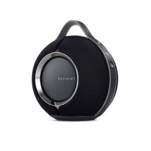 Devialet Mania - Portable Smart Speaker - Deep Black - Superior Sound - Premium Deep Bass - Long-Lasting Battery - Bluetooth Speaker