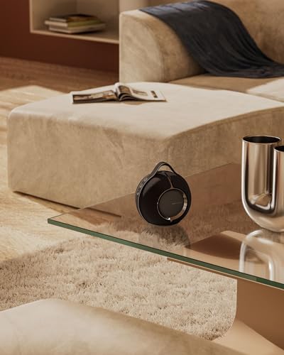 Devialet Mania - Portable Smart Speaker - Deep Black - Superior Sound - Premium Deep Bass - Long-Lasting Battery - Bluetooth Speaker