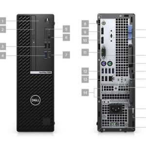 Dell Optiplex 7000 7090 MT Mini Tower Desktop (2021) | Core i9-256GB SSD - 16GB RAM - GT 730 | 10 Cores @ 5.2 GHz Win 11 Pro