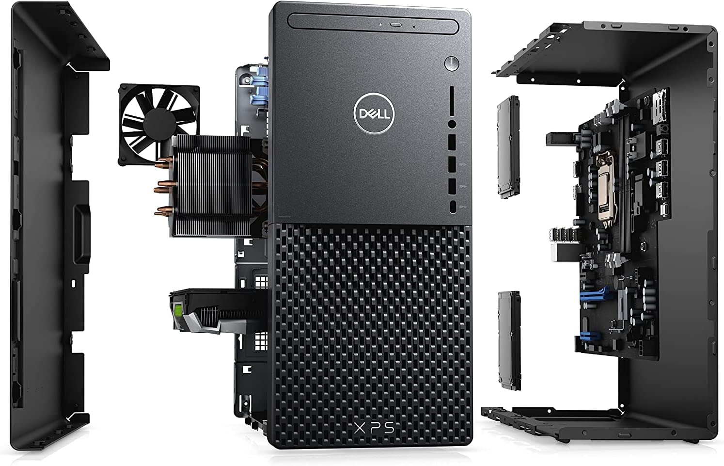 Dell [Windows 11 Pro] 2022 Newest XPS 8940 Business Tower Desktop, Intel Octa-Core i7-11700 Up to 4.9GHz, 64GB DDR4 RAM, 1TB PCIe SSD, DVDRW, WiFi 6, Bluetooth 5.1, Ethernet, Keyboard and Mouse