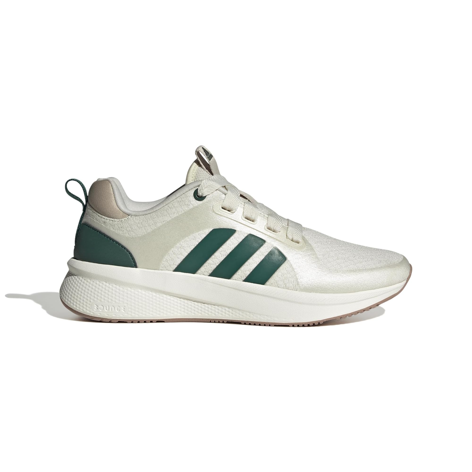 adidas Women's Edge Lux 6 Sneaker, Off White/Collegiate Green/Wonder Beige, 8.5