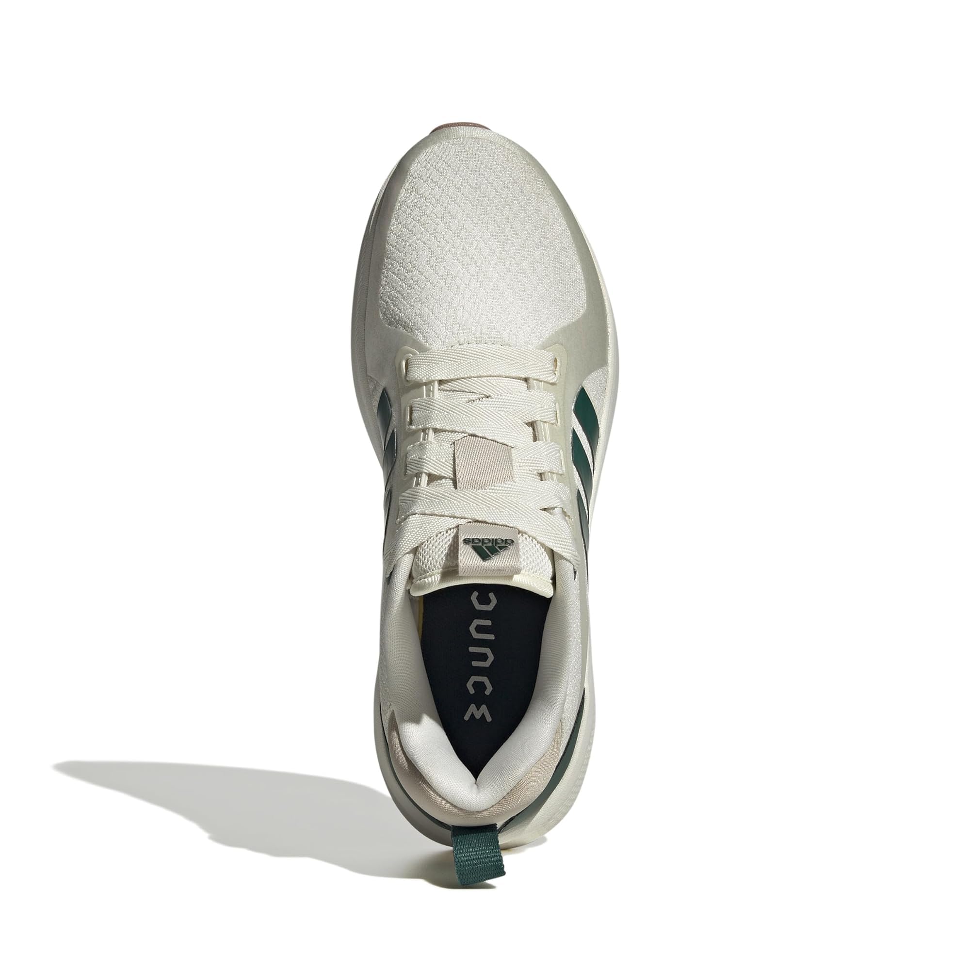 adidas Women's Edge Lux 6 Sneaker, Off White/Collegiate Green/Wonder Beige, 8.5