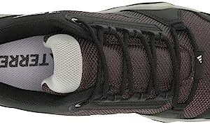 adidas Women's Terrex AX3 Sneaker, DGH Solid Grey/Core Black/Purple Tint, 8