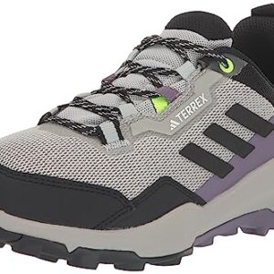 adidas Women's Terrex AX4 Sneaker, Wonder Silver/Core Black/Grey, 7.5