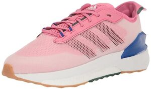 adidas women's avryn sneaker, pink fusion/pink fusion/team royal blue, 9