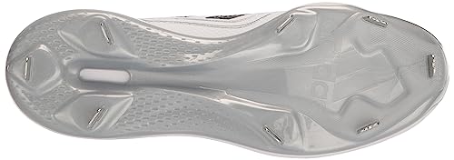 adidas Women's Adizero Purehustle 3 Elite Sneaker, White/Black/Silver Metallic, 11.5