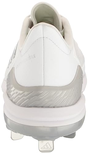 adidas womens Adizero Purehustle 3 Elite White/Silver Metallic/Silver Metallic 9