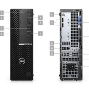 Dell OptiPlex 5000 5090 SFF Small Form Factor Desktop (2021) | Core i5-512GB SSD - 16GB RAM | 6 Cores @ 4.5 GHz - 10th Gen CPU Win 11 Pro (Renewed)