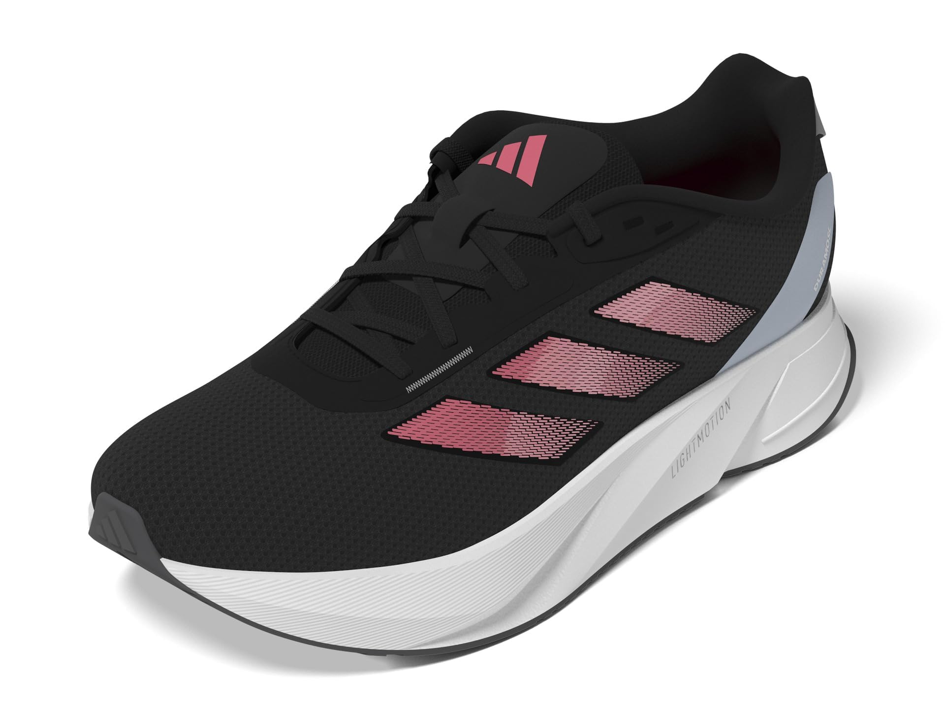 adidas Women's Duramo SL Sneaker, Core Black/Pink Fusion/Grey, 7