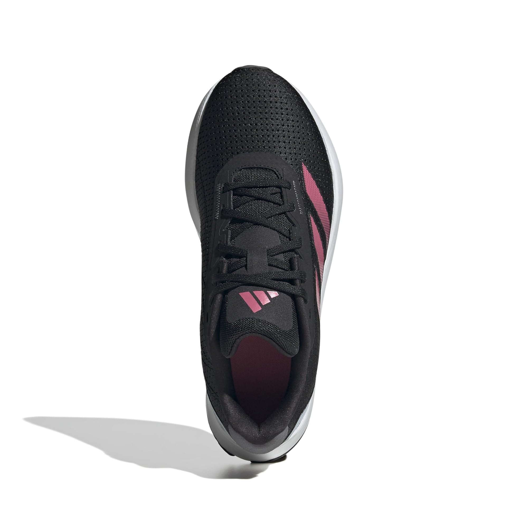 adidas Women's Duramo SL Sneaker, Core Black/Pink Fusion/Grey, 7