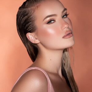 SHEGLAM Glow Bloom Liquid Waterproof Highlighter Long Lasting Cream Highlighter with Shimmer Dewy Finish - Vanilla Frost