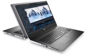 dell precision 7000 7760 workstation laptop (2021) | 17.3" fhd | core i7 - 2tb ssd + 2tb ssd - 32gb ram | 8 cores @ 4.8 ghz - 11th gen cpu win 11 pro (renewed)