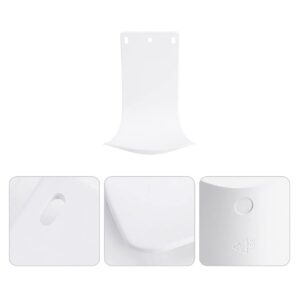 STOBAZA 6 Pcs Plastic Water Tray Soap Catch Tray Soap Dispenser Droplet Tray Foaming Dispenser Trays Drip Tray Kitchen Decor Foam Soap Dispenser Tray Soap Holder Automatic Abs White