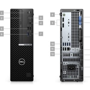 Dell OptiPlex 5000 5080 SFF Small Form Factor Desktop (2020) | Core i7-1TB SSD - 16GB RAM | 8 Cores @ 4.8 GHz - 10th Gen CPU Win 10 Pro (Renewed)