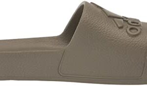 adidas unisex-adult Adilette Aqua Olive Strata/Olive Strata/Olive Strata 12