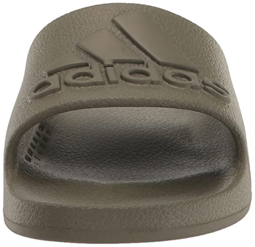 adidas unisex-adult Adilette Aqua Olive Strata/Olive Strata/Olive Strata 12