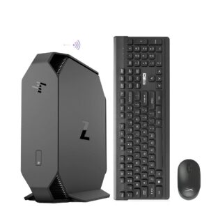 hp z2 mini g4 workstation desktop micro pc,core i7 intel 8th win 11 tiny computer refurbished,32gb ddr4 ram,1tb nvme m.2 ssd + 1tb hdd,built in wifi,bt,dp,wireless k&m,tjj mouse pad(renewed)