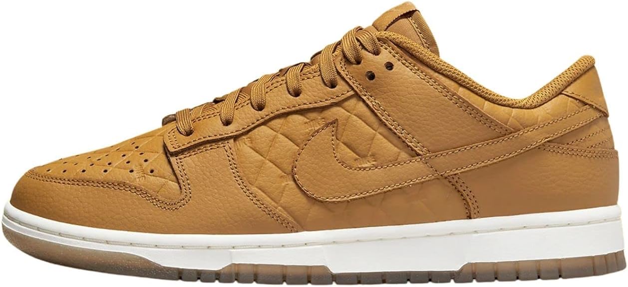 Nike Womens WMNS Dunk Low DX3374 700 Quilted Wheat - Size 10W