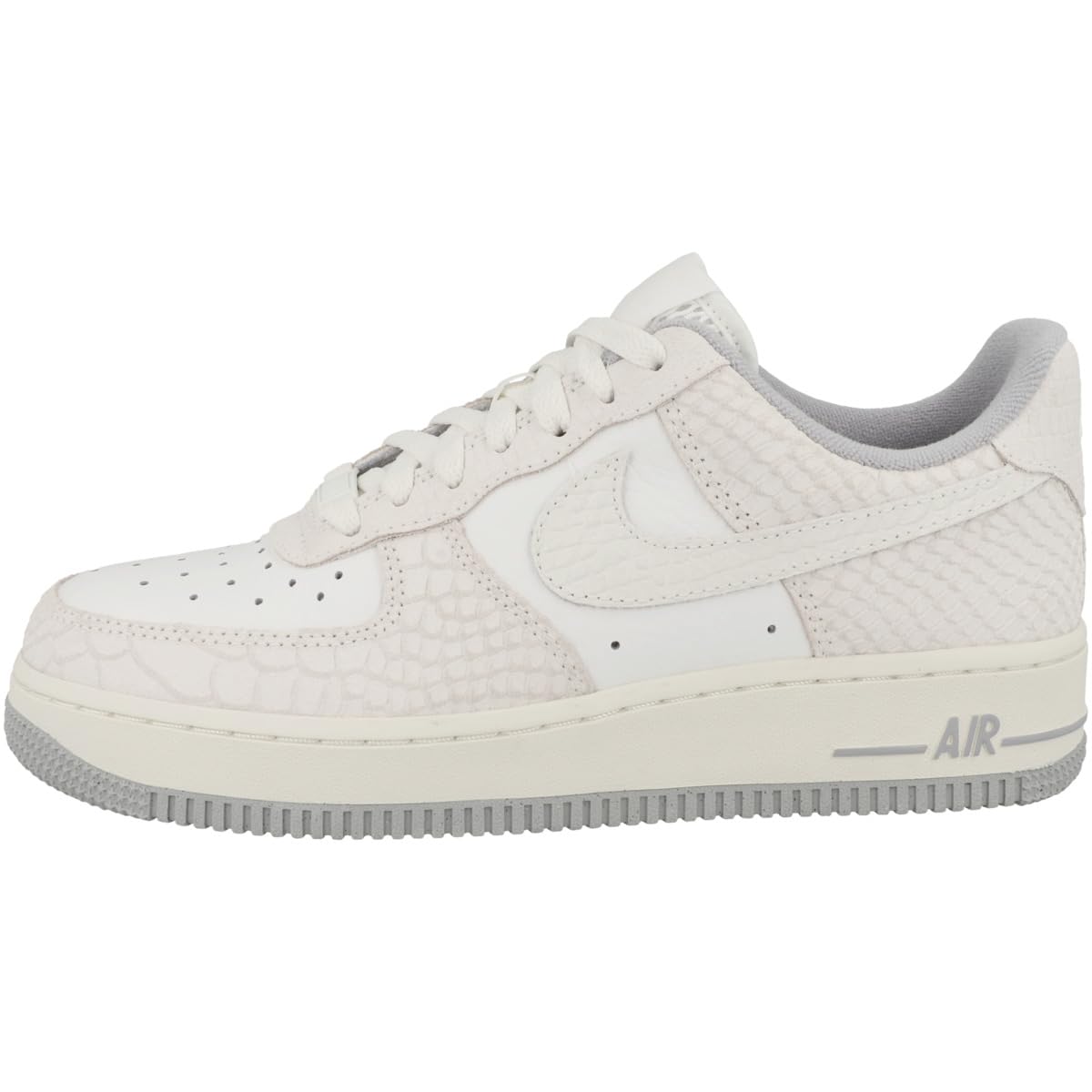 Nike Womens W Air Force 1 DX2678 100 "White Python - Size 7.5W