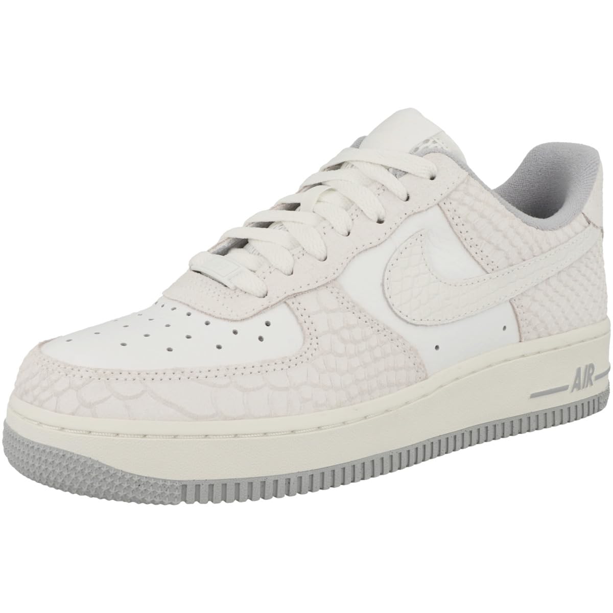 Nike Womens W Air Force 1 DX2678 100 "White Python - Size 7.5W